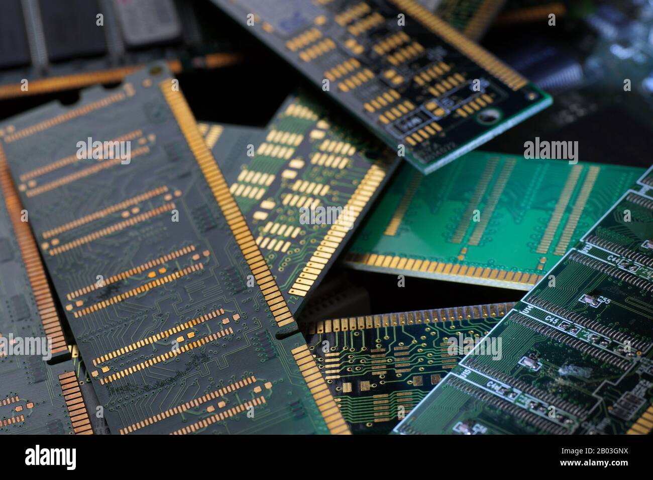RAM modules, designed to recover valuable raw materials, including gold ...