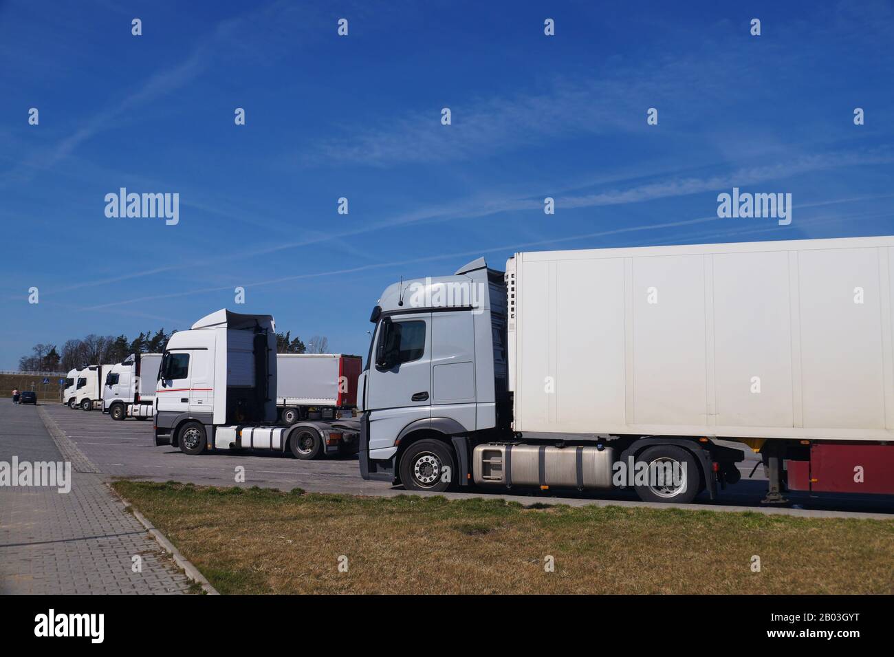 Drivers rest area hi-res stock photography and images - Alamy