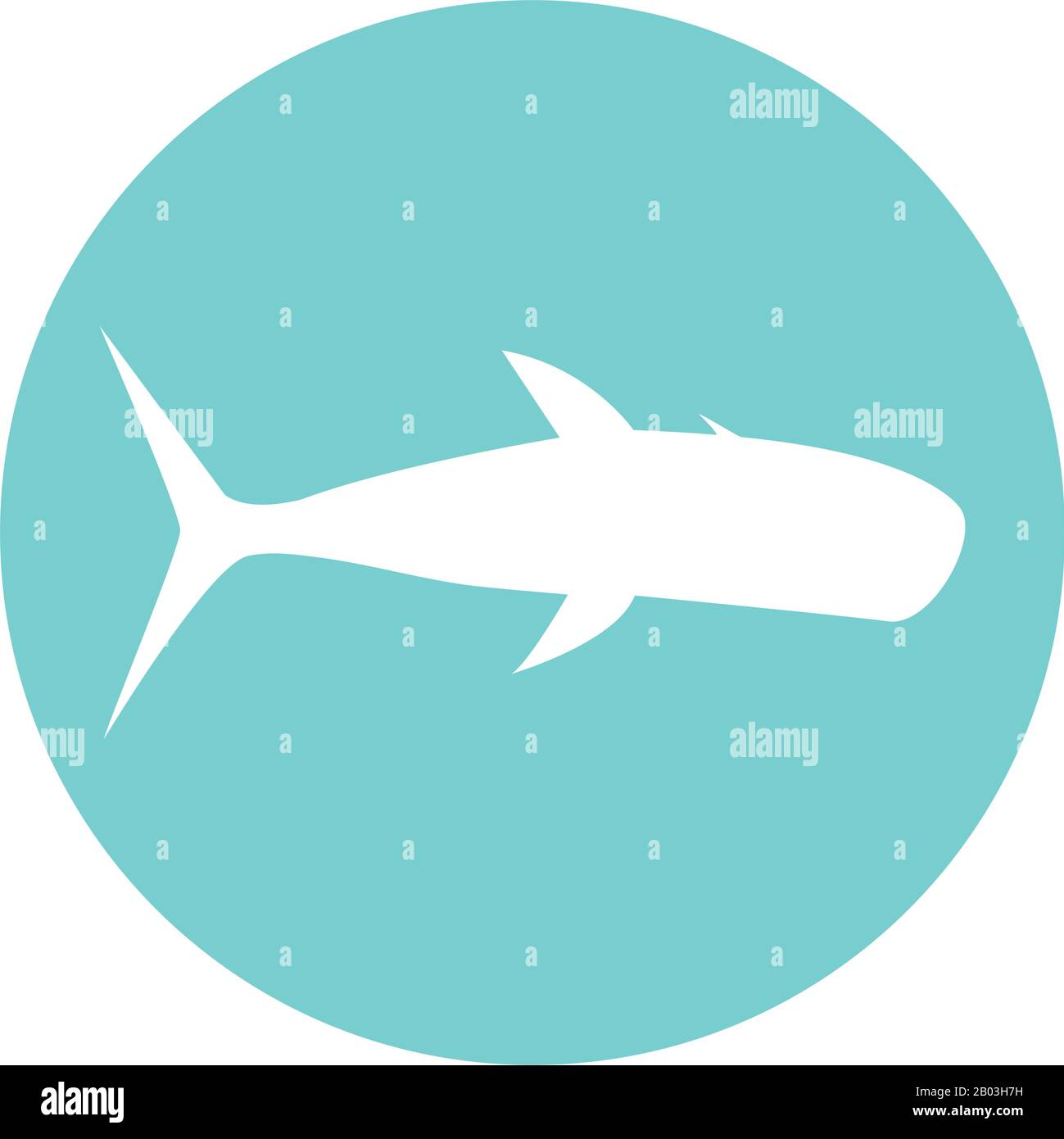 Isolated whale block style icon vector design Stock Vector Image & Art ...