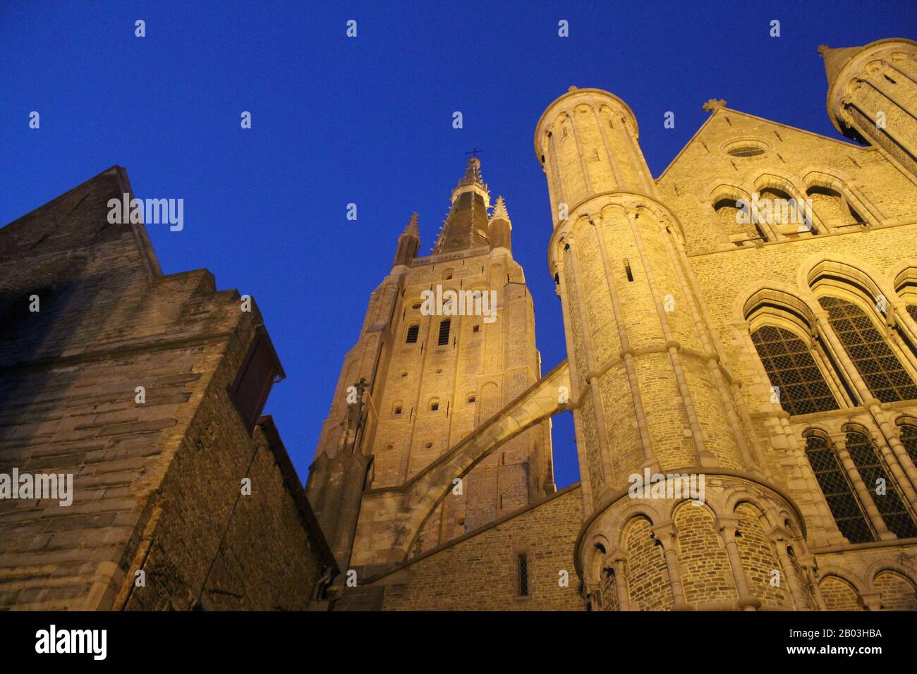 Belgian church facades hi-res stock photography and images - Alamy
