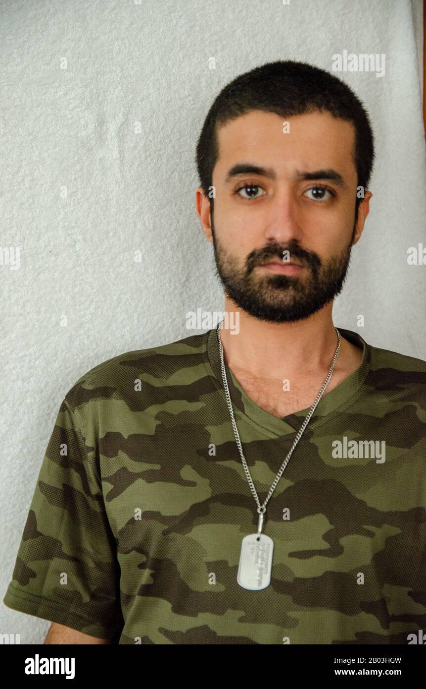 Istanbul, Turkey. January 9, 2019; Angry Soldier After the Operation ...