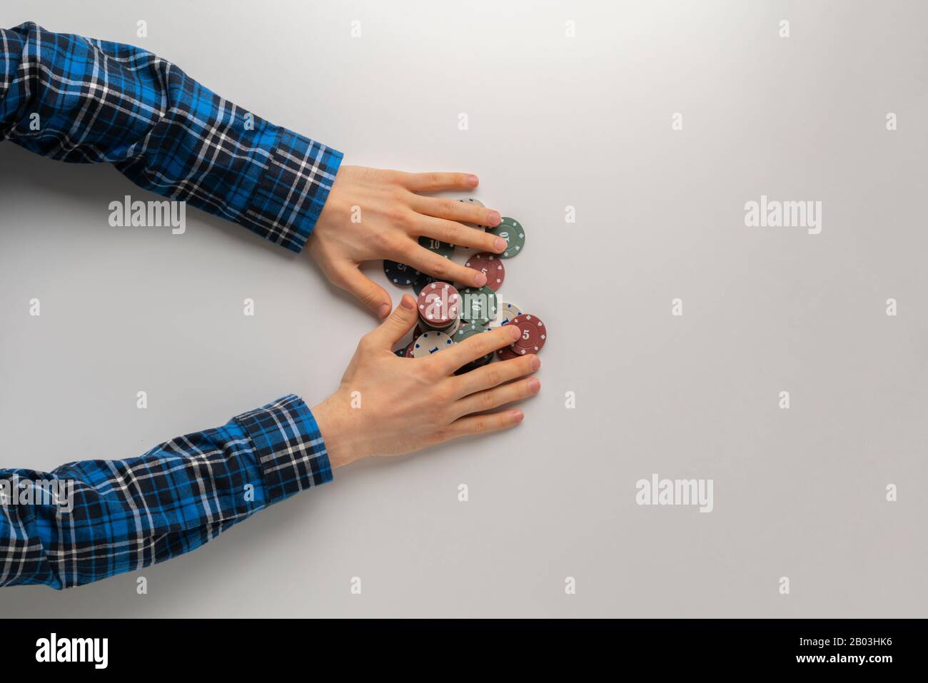 Hand grabbing card hi-res stock photography and images - Alamy