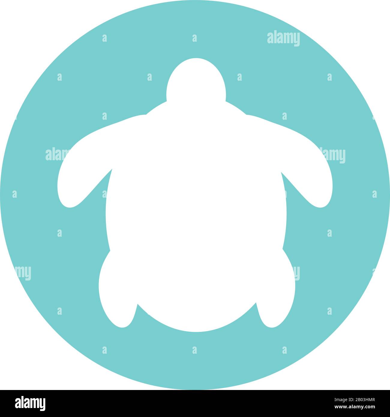 Isolated turtle block style icon vector design Stock Vector Image & Art ...