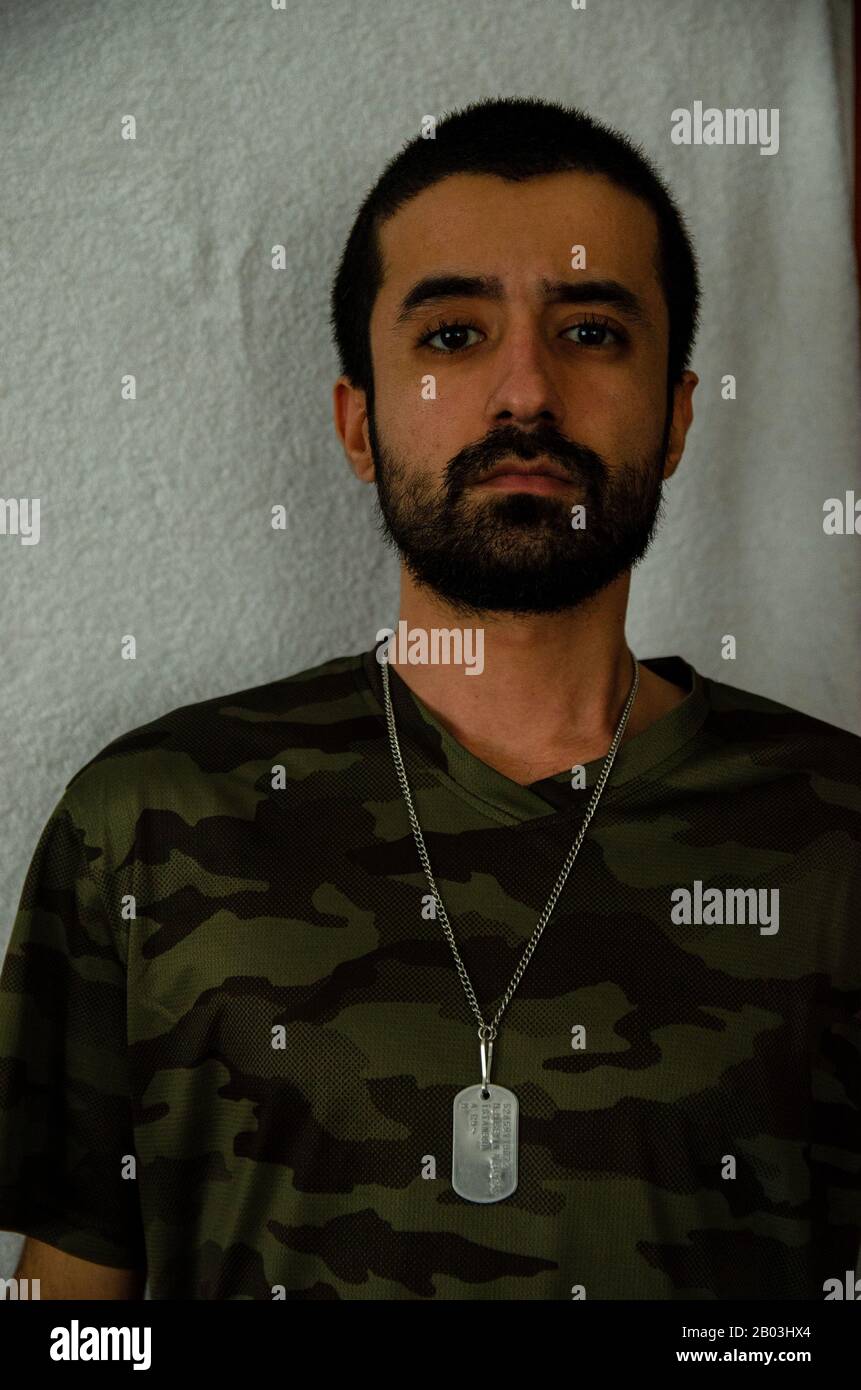 Angry soldier hi-res stock photography and images - Alamy