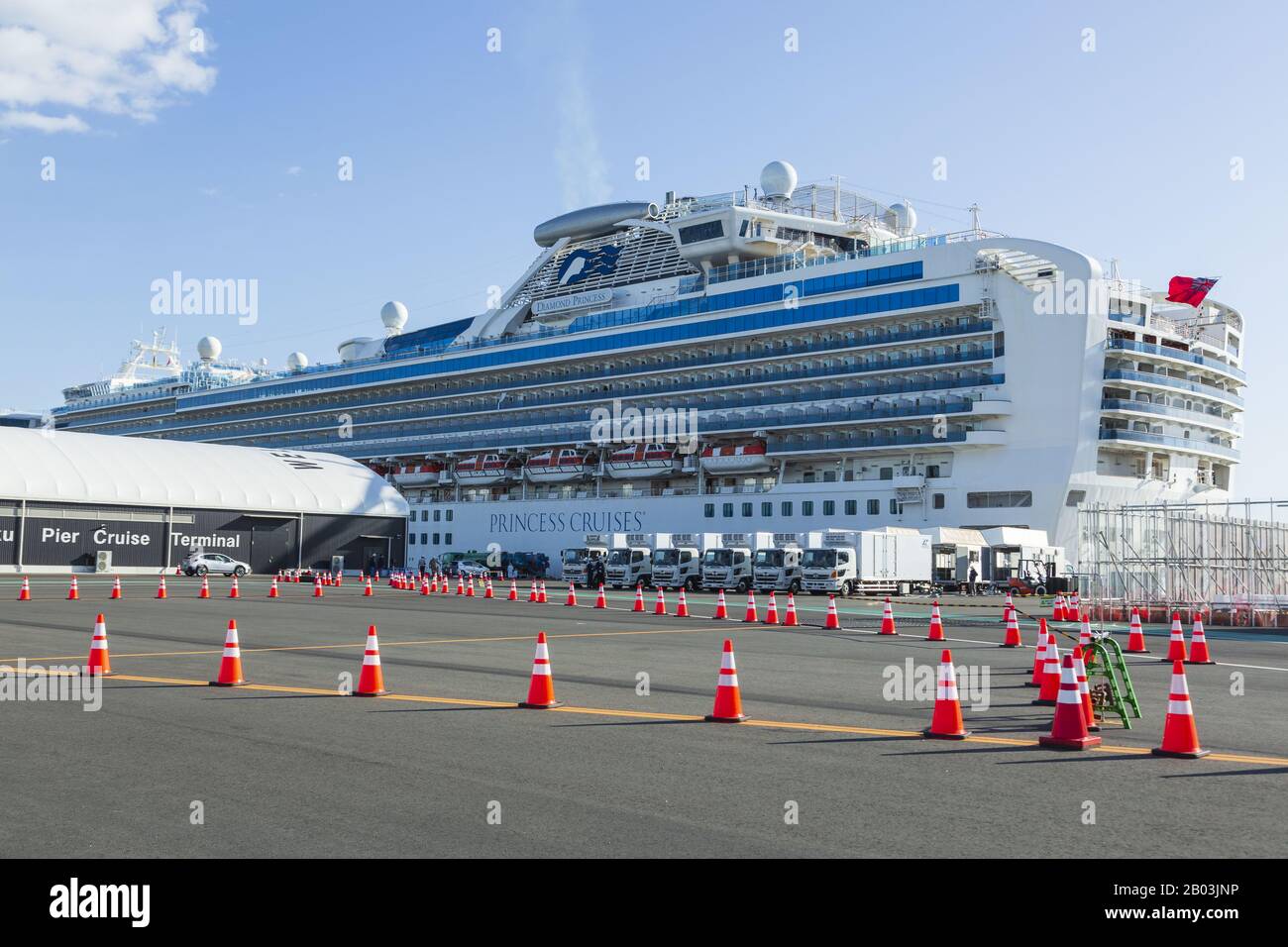Daikoku Pier Cruise Terminal High Resolution Stock Photography and ...