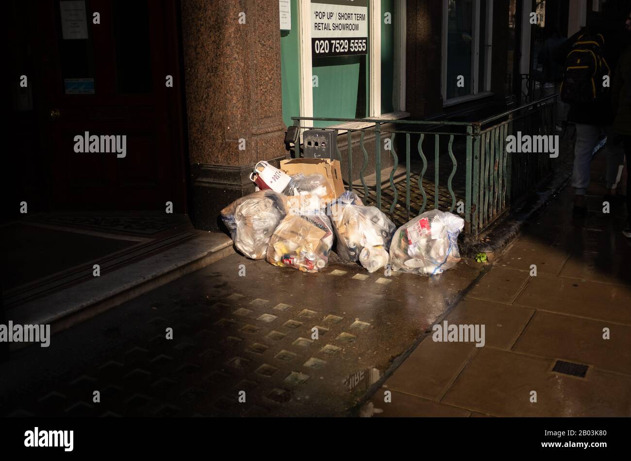 Pile waste on pavement hi-res stock photography and images - Alamy
