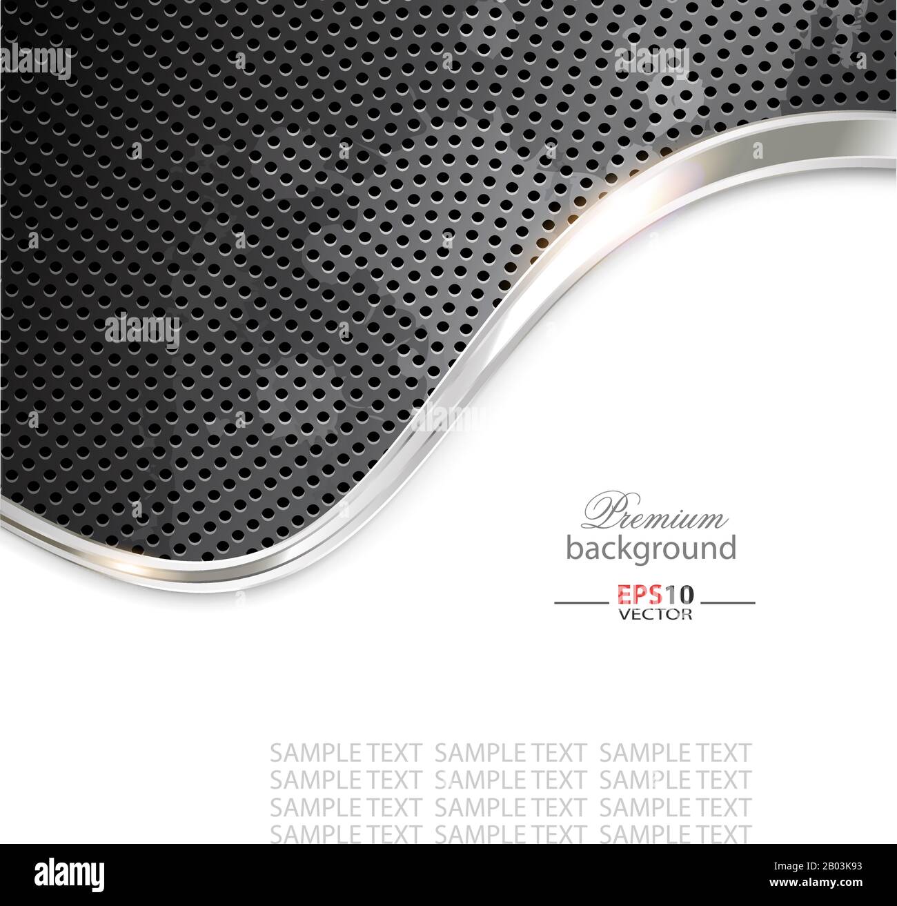 Grunge metal template banners for creative design work Stock Vector ...