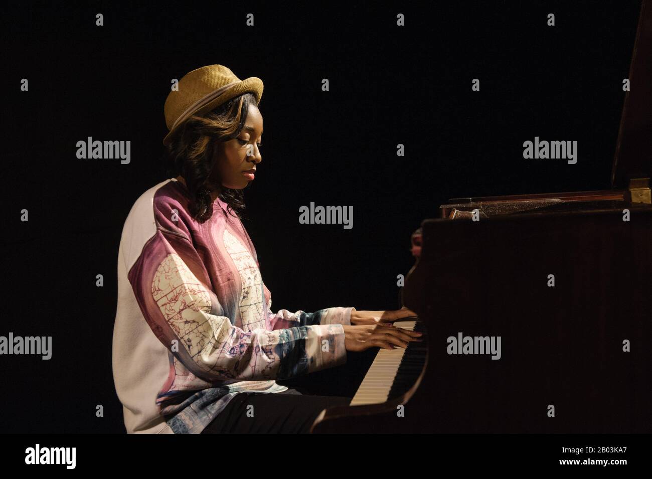 British female rapper Little Simz (real name Simbiatu Abisola Abiola ...