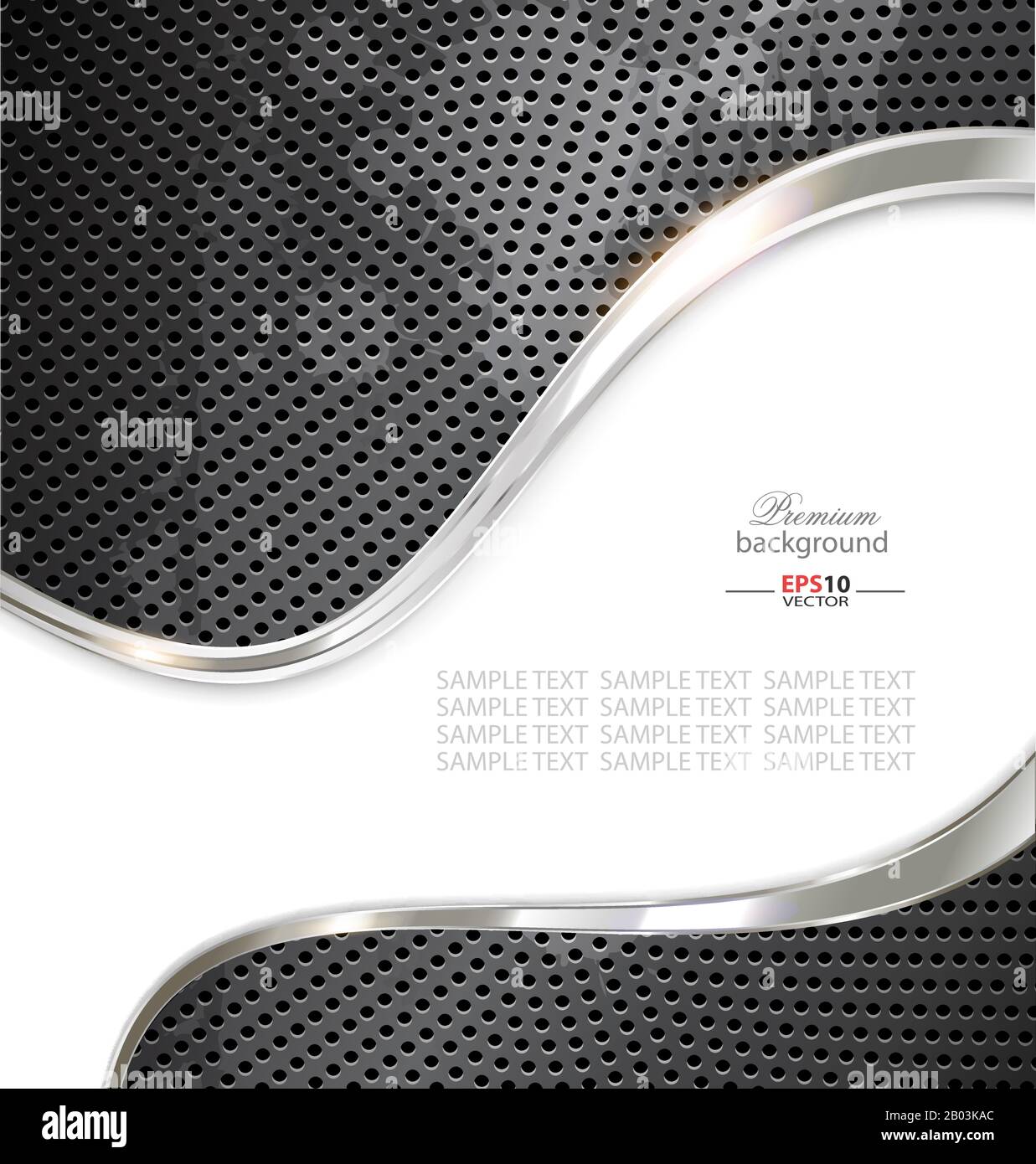 Grunge metal template banners for creative design work Stock Vector ...