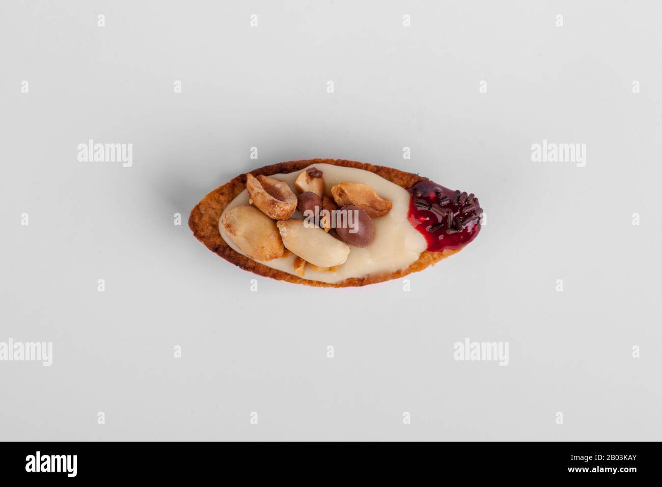 Sweet pastry basket Stock Photo - Alamy