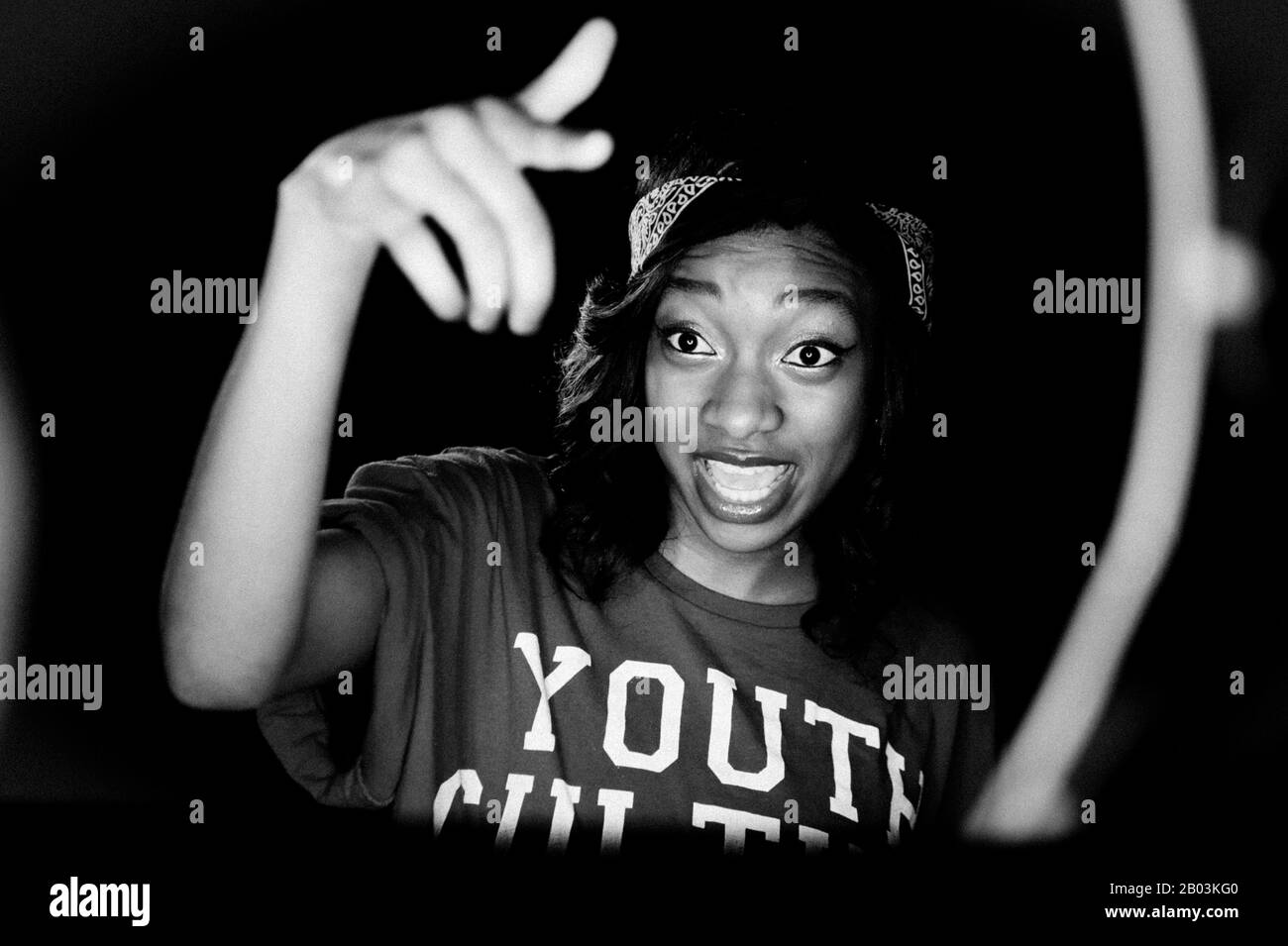 British female rapper Little Simz (real name Simbiatu Abisola Abiola ...