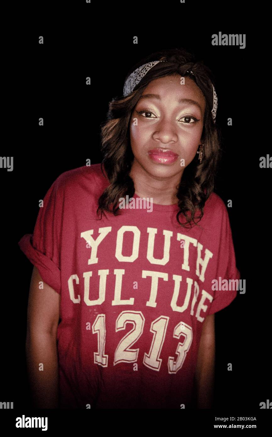 British female rapper Little Simz (real name Simbiatu Abisola Abiola ...