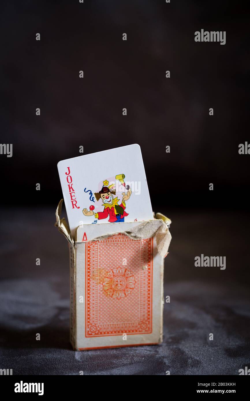 Joker cards hi-res stock photography and images - Alamy