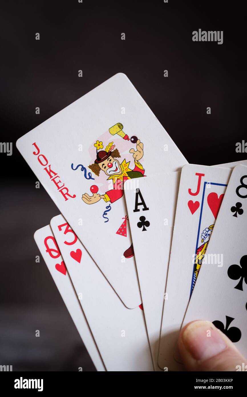 Joker In The Pack High Resolution Stock Photography and Images - Alamy