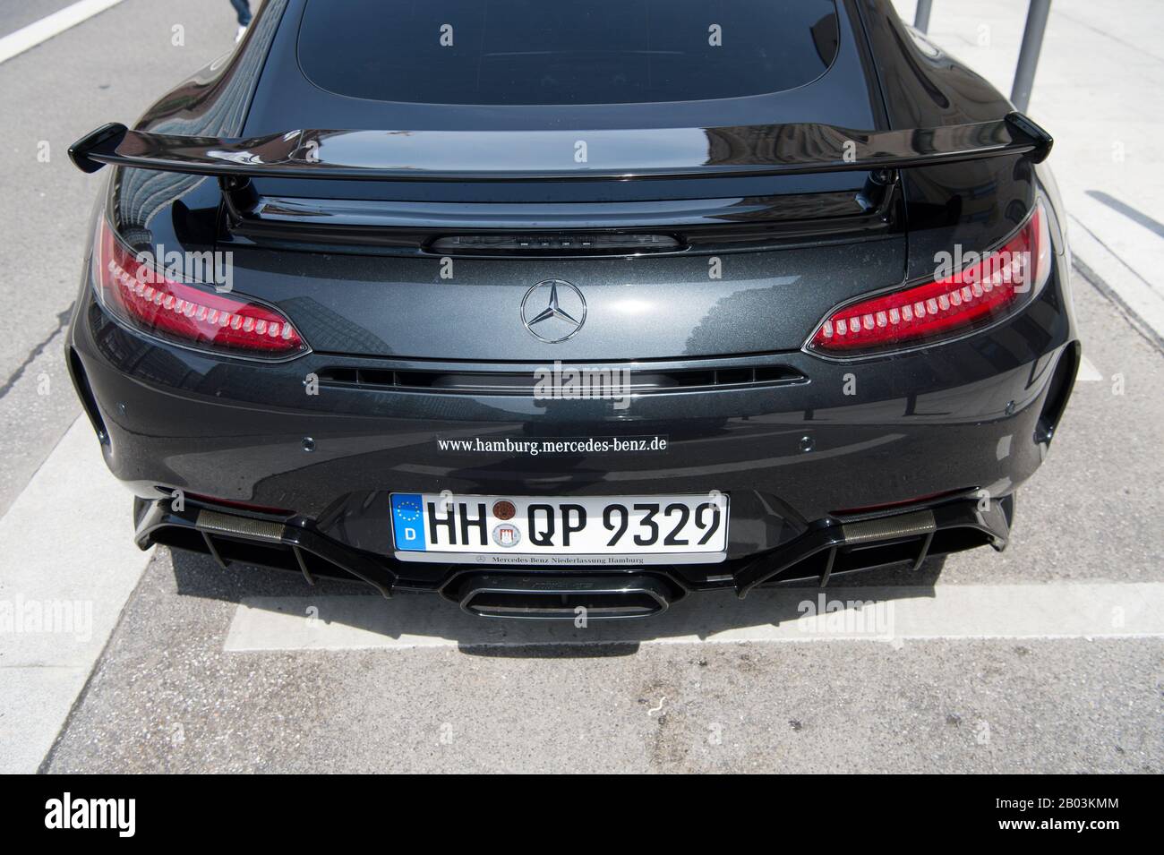 Mercedes c63 amg v8 biturbo hi-res stock photography and images - Alamy