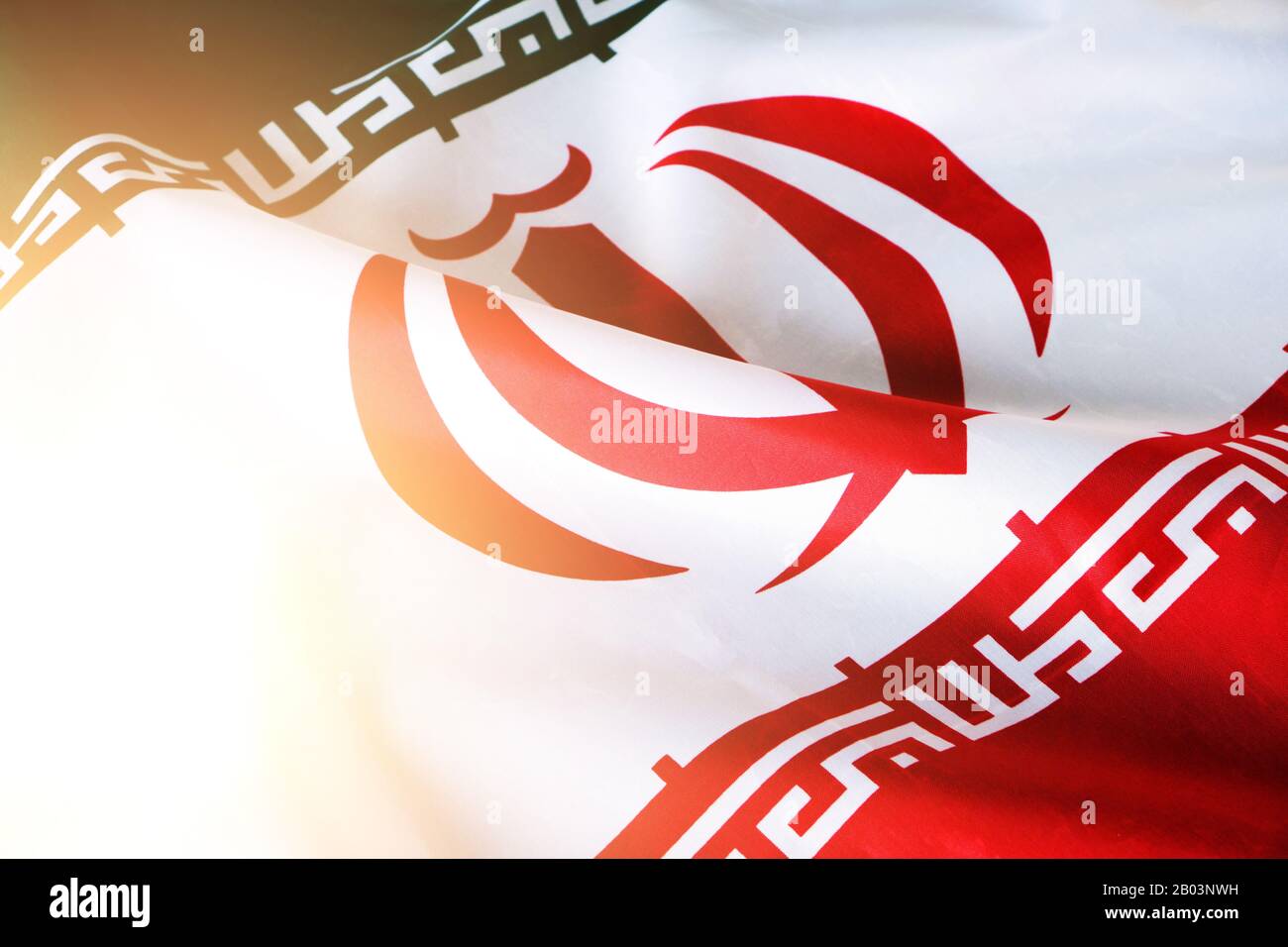 Iranian national official flag hi-res stock photography and images - Alamy