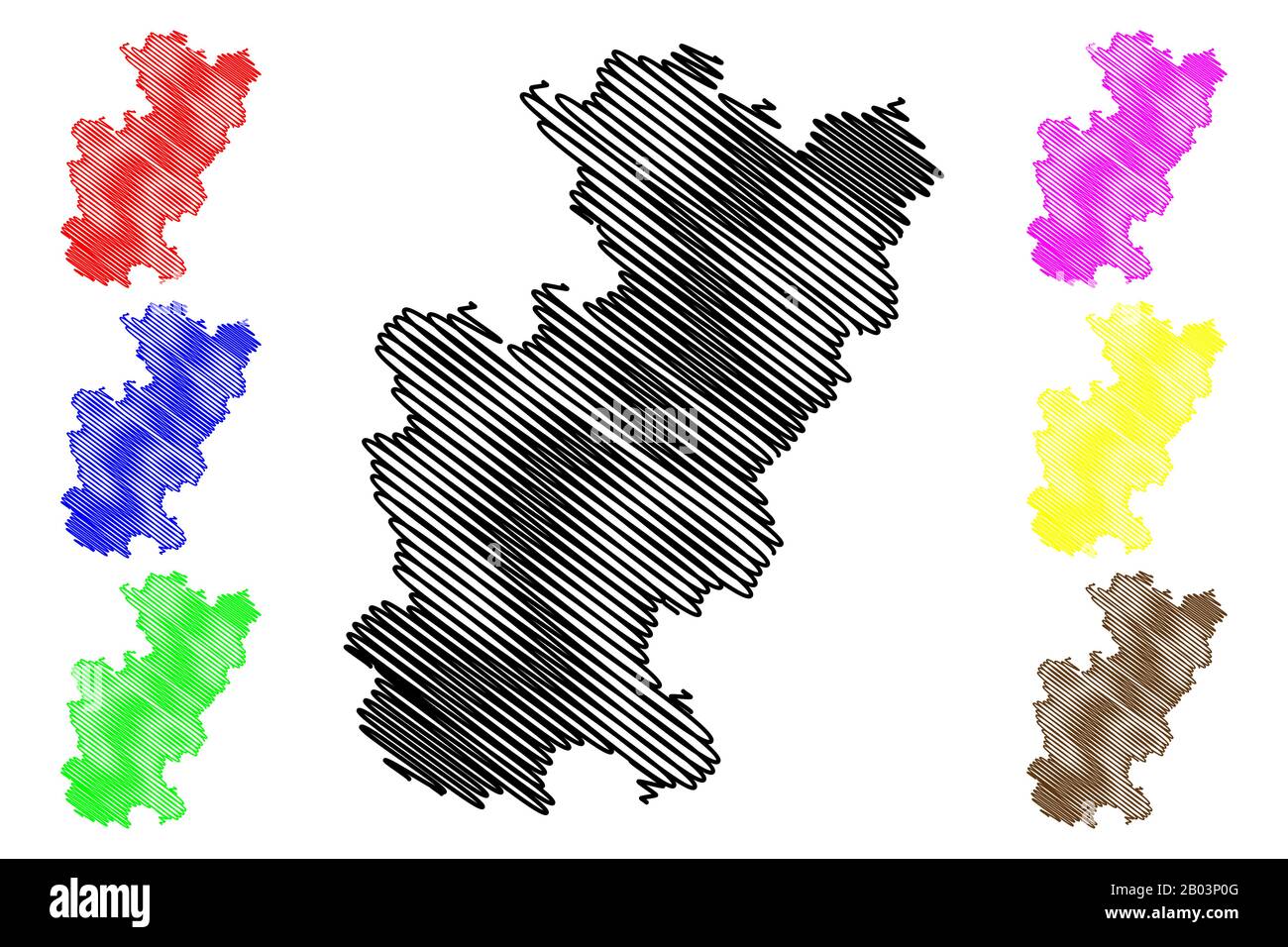 District of Gjilan (Republic of Kosovo and Metohija, Districts of ...