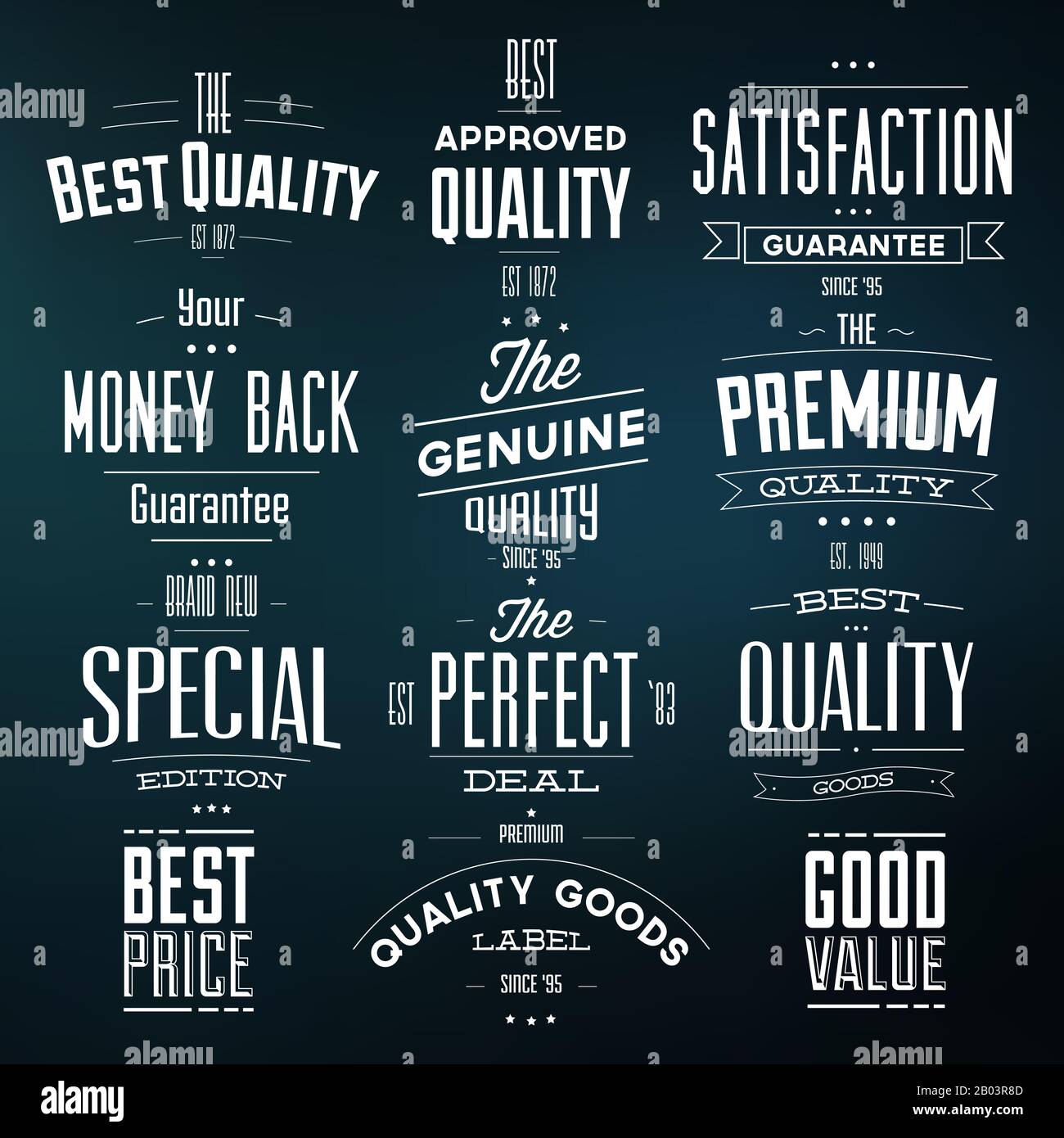 Typographic style Stock Vector Images - Alamy