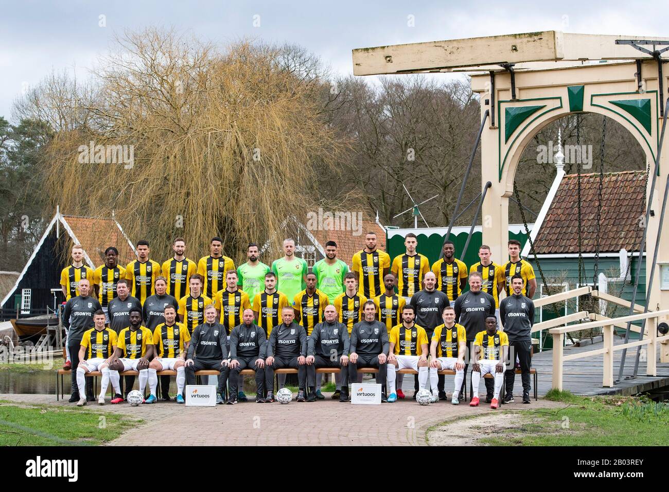 ARNHEM, photocall Vitesse, Nederlands Openluchtmuseum, 18-02-2020 ...