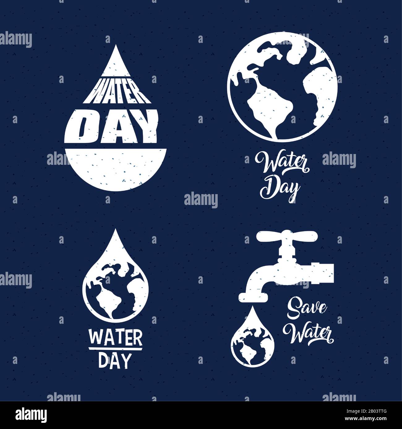 international water day bundle of icons Stock Vector Image & Art - Alamy
