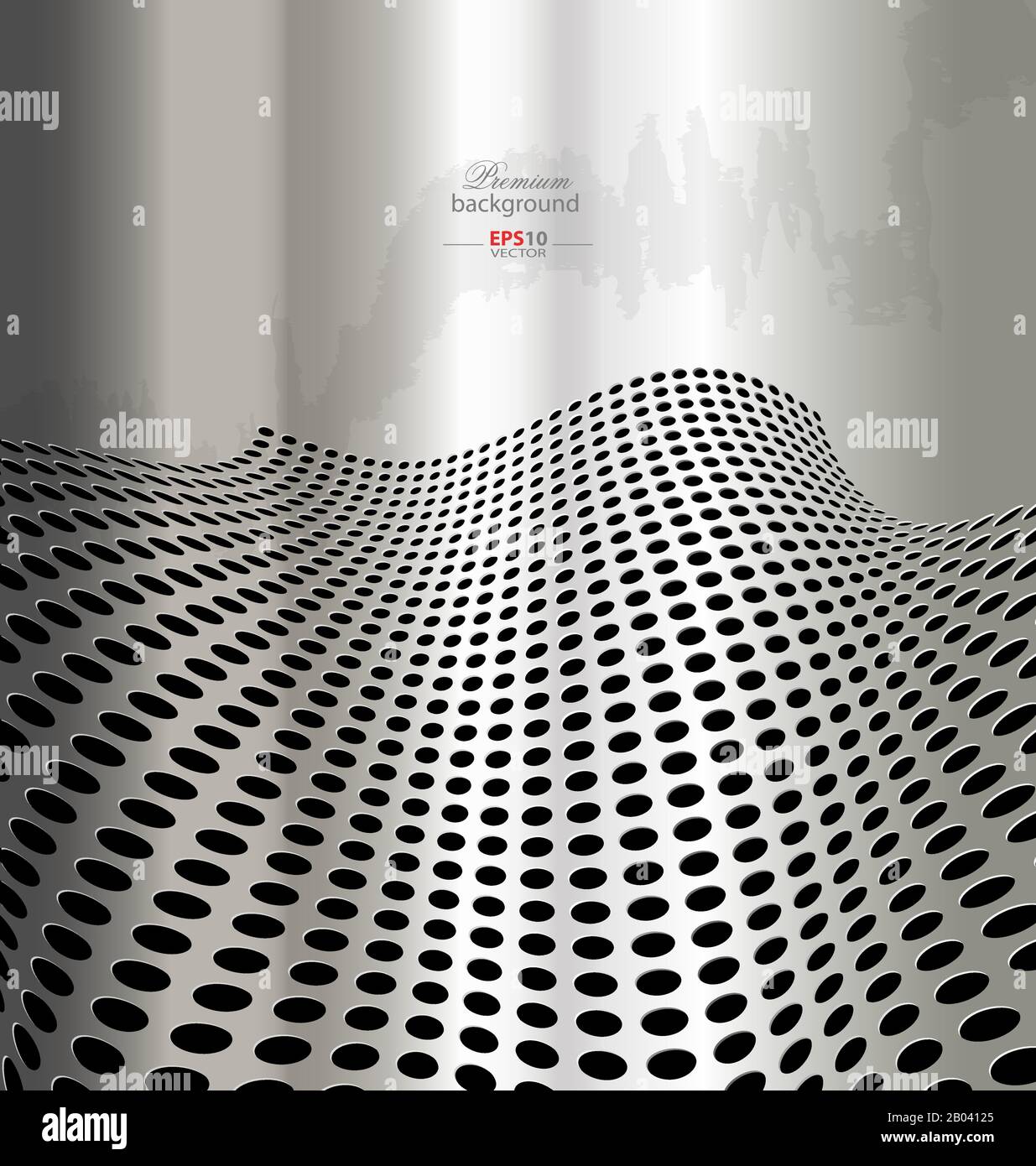 Silver metallic template background for creative design needs Stock ...