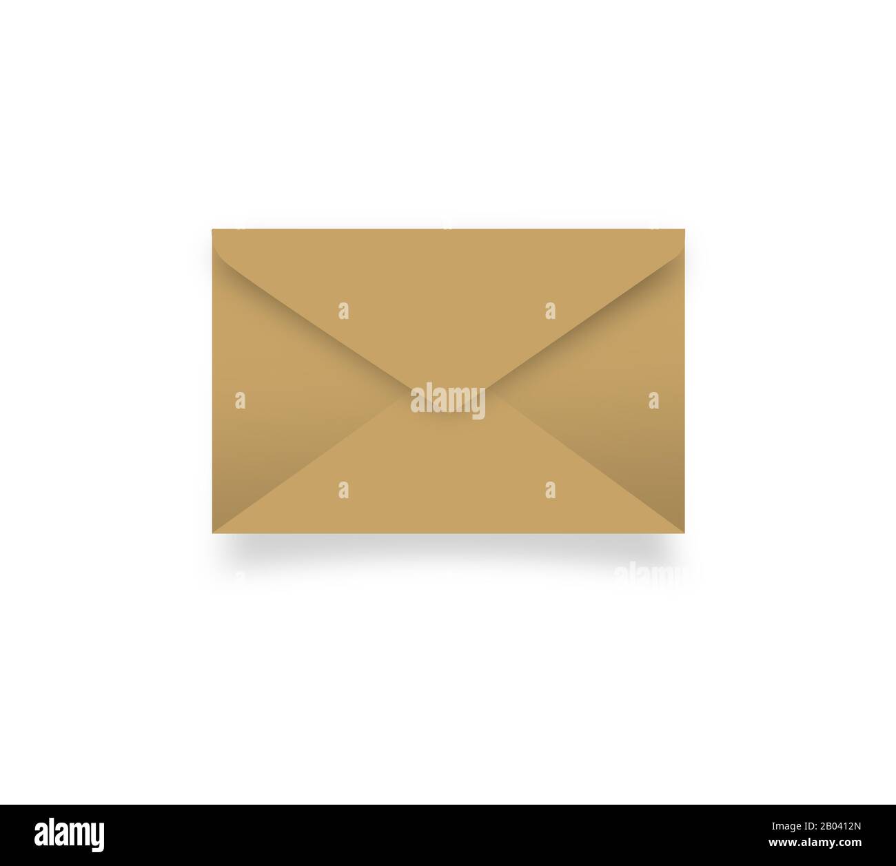 Vintage brown envelope hi-res stock photography and images - Alamy