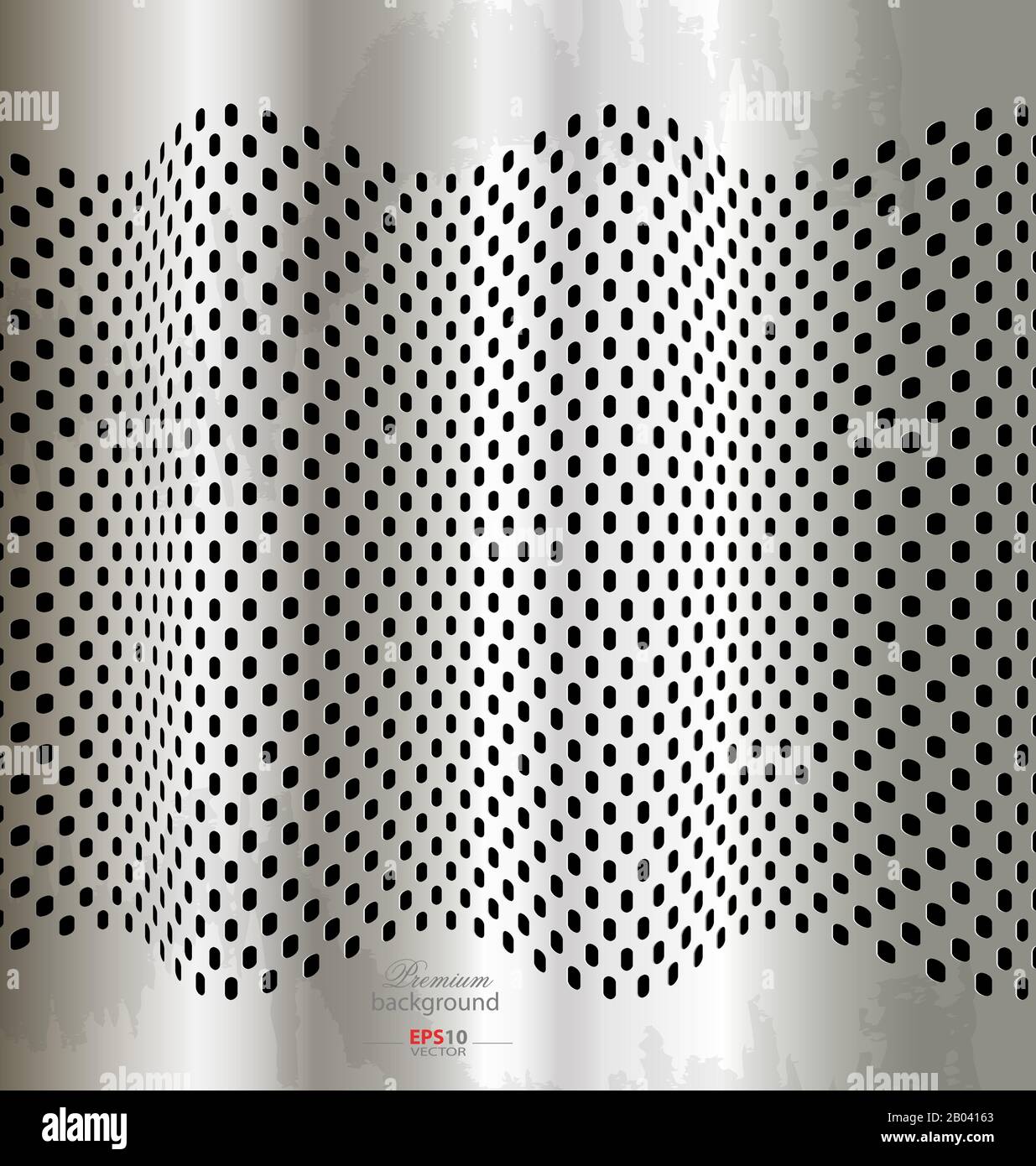 Silver metallic template background for creative design needs Stock ...