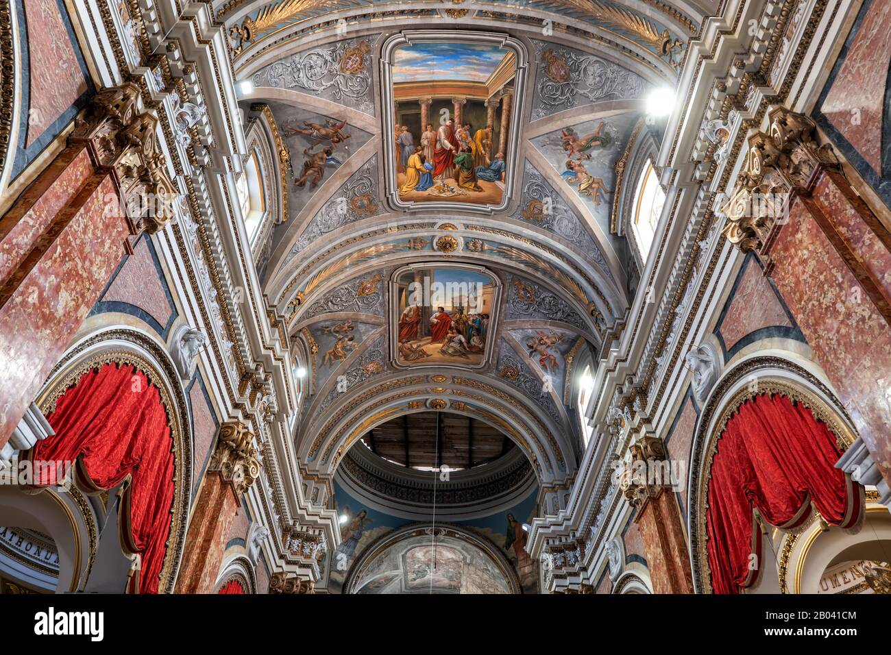 The 17th century collegiate church of saint lawrence hi-res stock ...