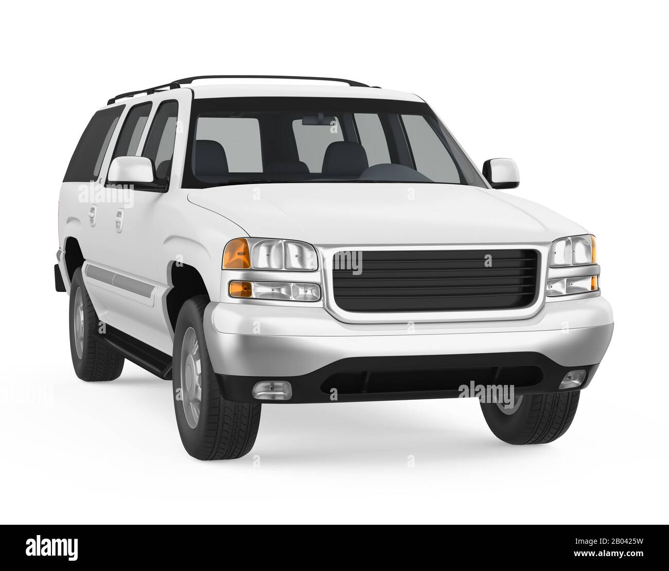 SUV Car Isolated Stock Photo - Alamy