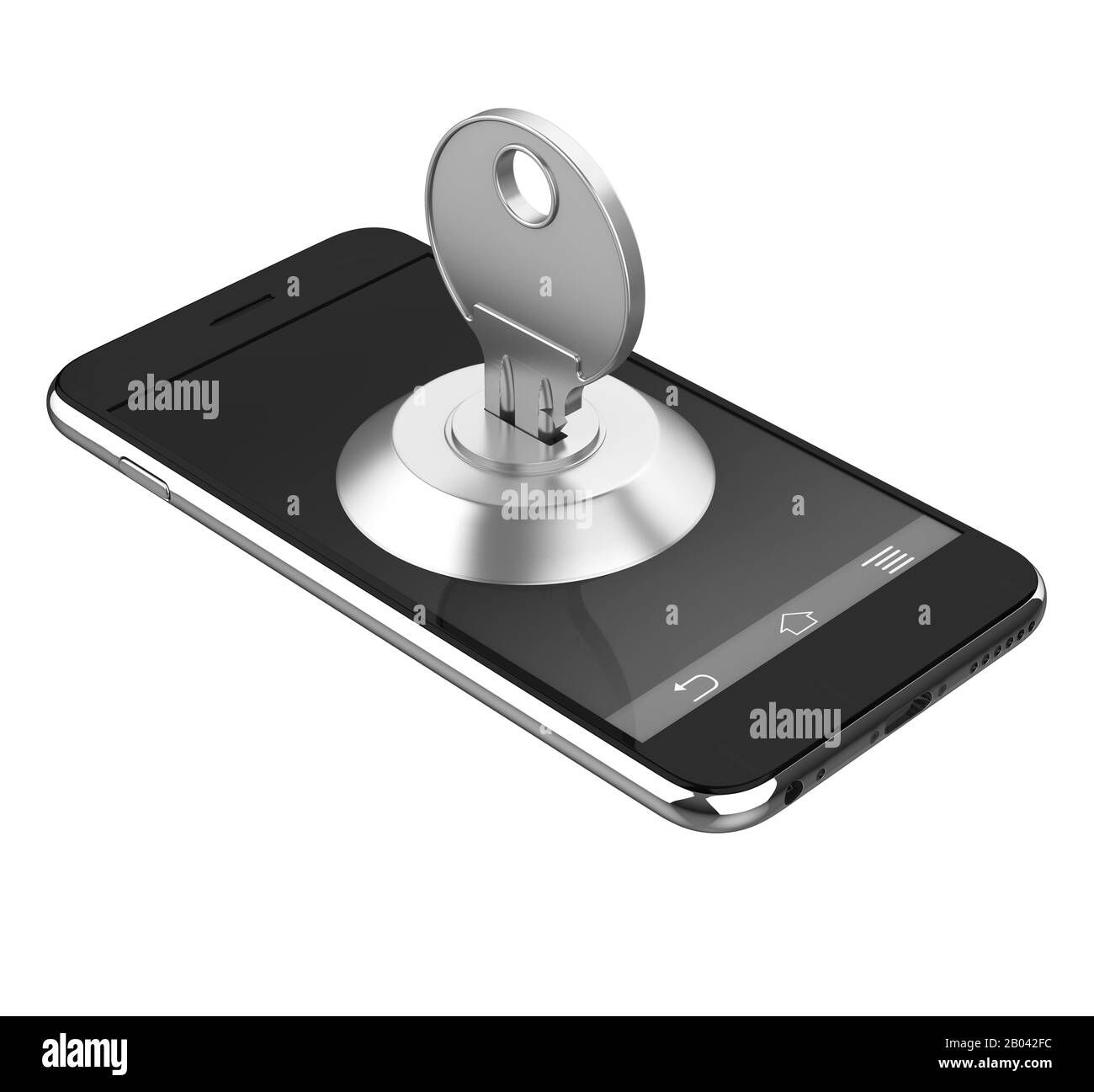 Mobile connection technology communication Black and White Stock Photos ...