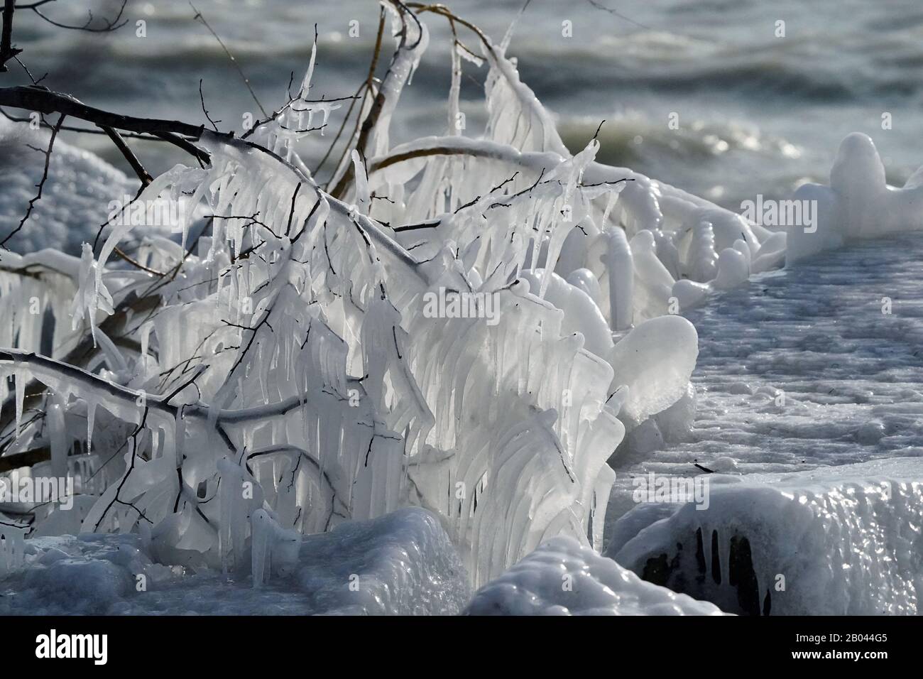 Builds up from waves and wind hi-res stock photography and images - Alamy