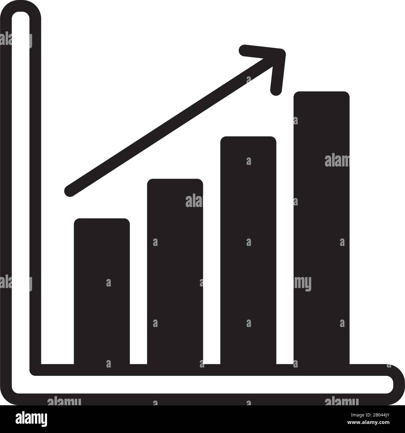 Isolated workflow bars silhouette style icon vector design Stock Vector Image & Art - Alamy