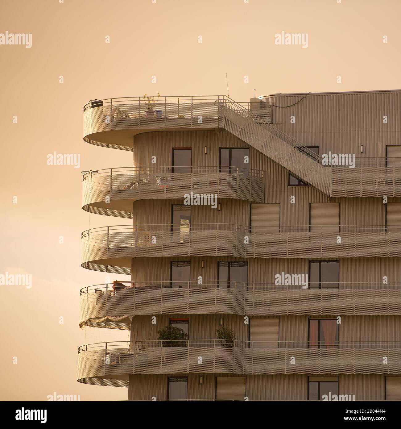 Bordeaux, Residential district in the city of Bordeaux, modern ...