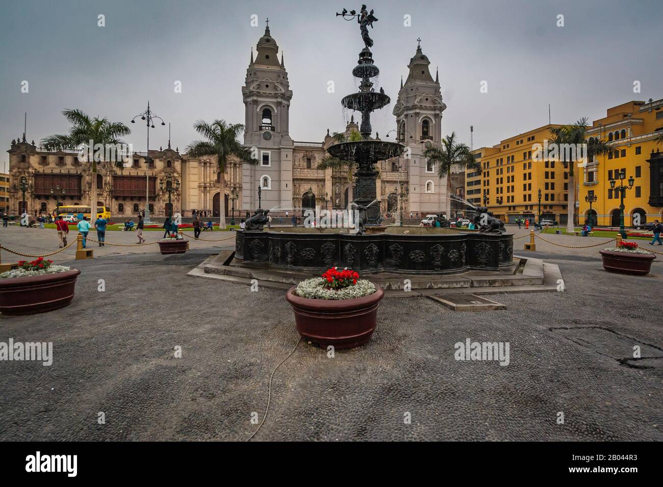 Lima main square hi-res stock photography and images - Alamy