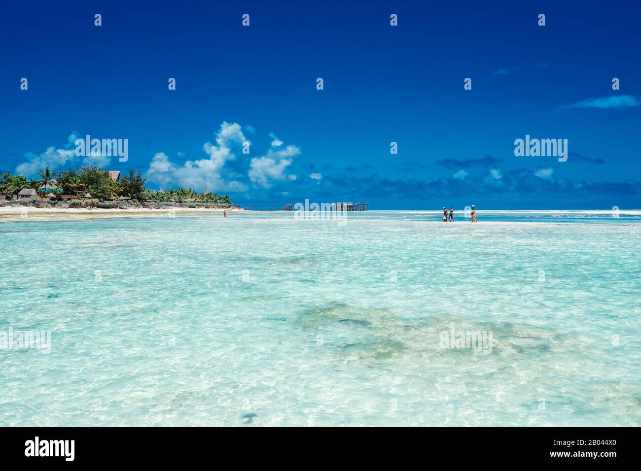 Ocean view in Nungwi, Zanzibar, Tanzania, Africa Stock Photo - Alamy
