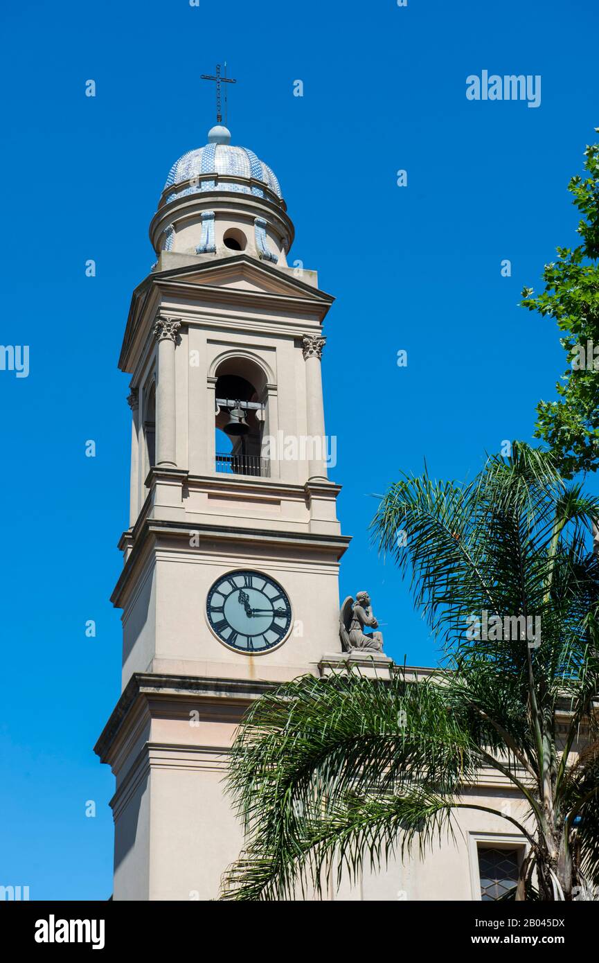 The Montevideo Metropolitan Cathedral on the Plaza de la Constitución ...