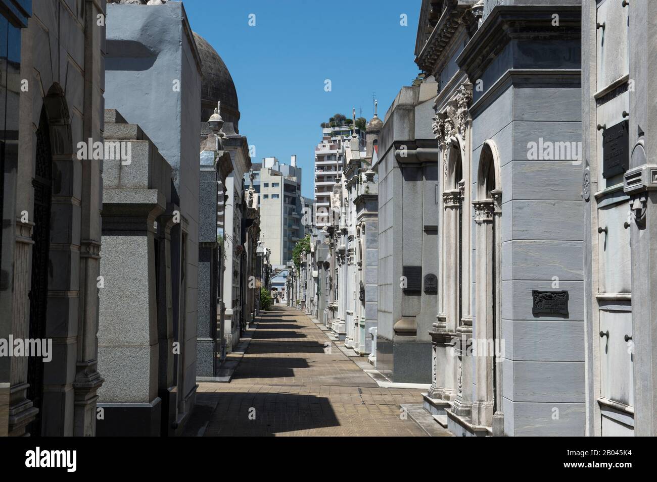 La Recoleta Cemetery, a cemetery located in the Recoleta neighbourhood ...