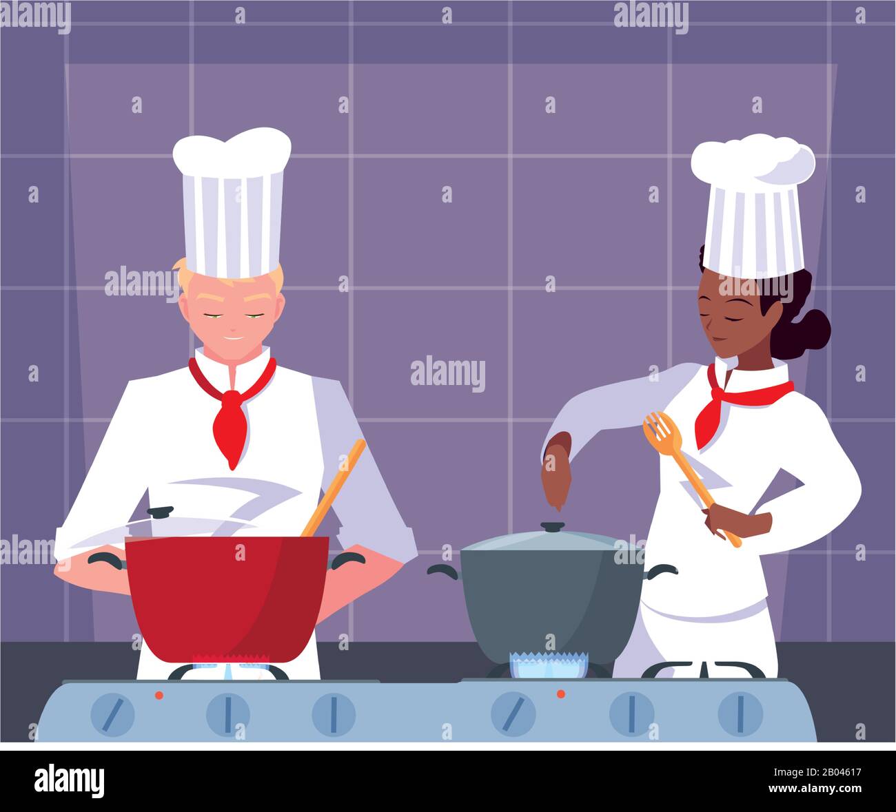 Cook together spices Stock Vector Images - Alamy