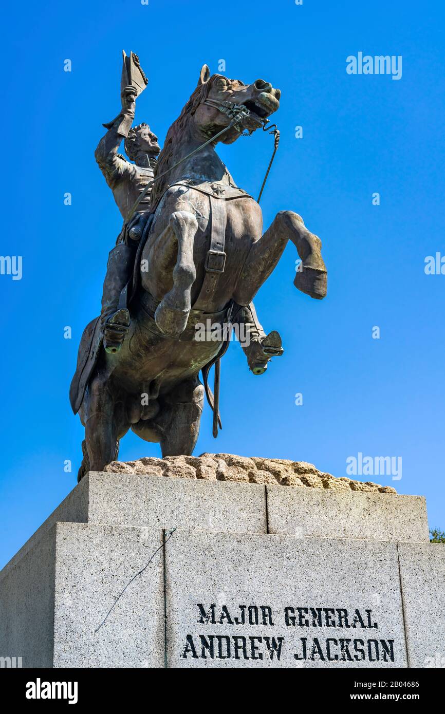 Andrew jackston statue hi-res stock photography and images - Alamy