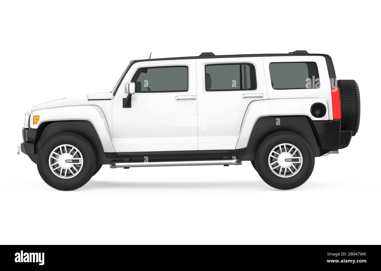 SUV Car Isolated Stock Photo - Alamy