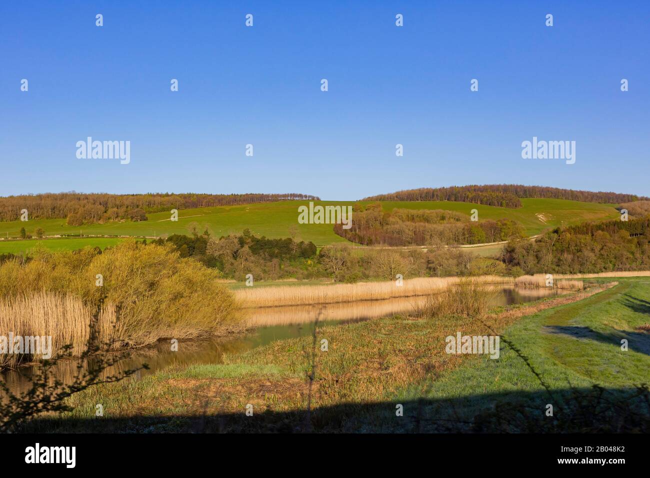 Rural landscape near Arundle United Kingdom Stock Photo - Alamy