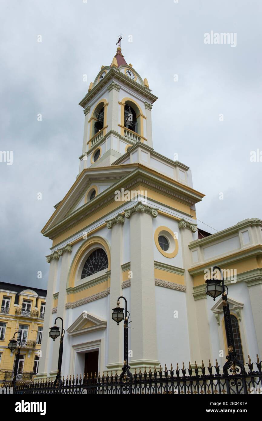 Cathedral of Punta Arenas in Punta Arenas, a city on the Strait of ...