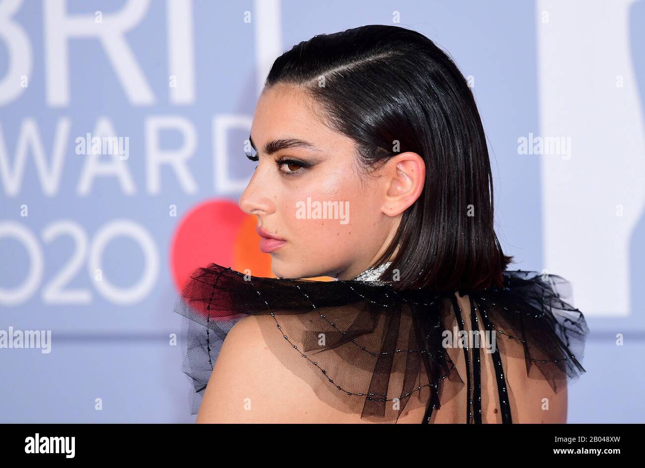 Charli XCX arriving at the Brit Awards 2020 held at the O2 Arena ...
