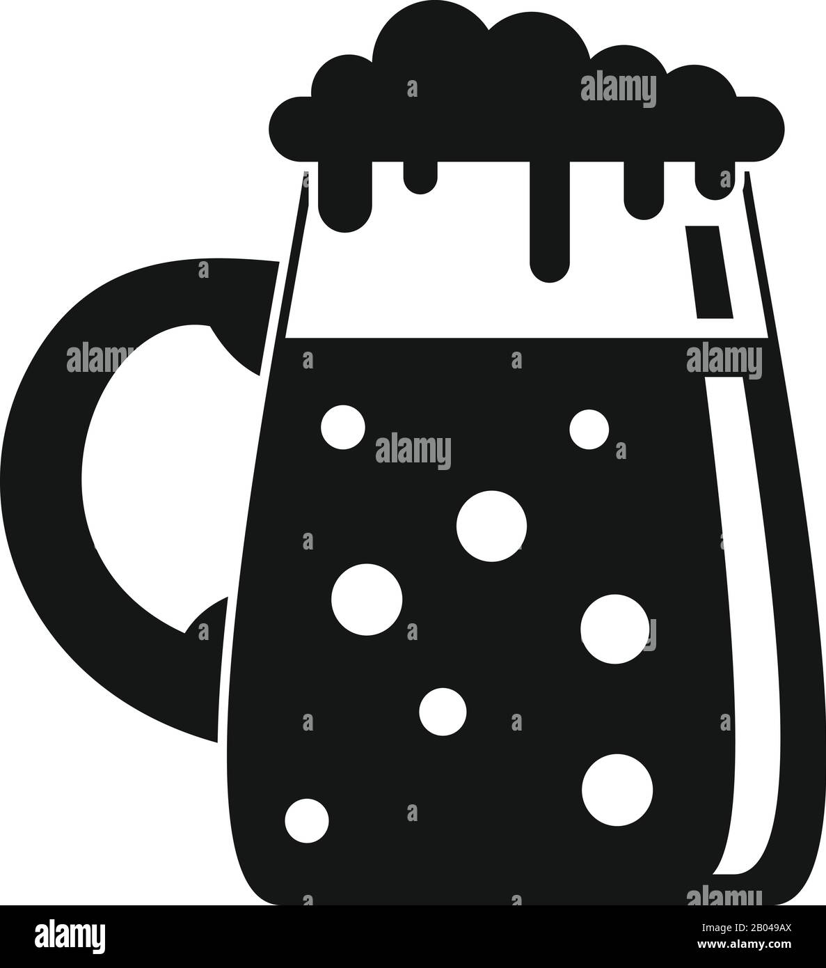 Kvass icon. Simple illustration of kvass vector icon for web design ...