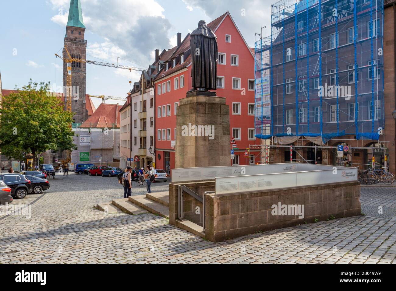 Entrance to the World War II Art Bunker (Felsengaenge) on Albrecht ...