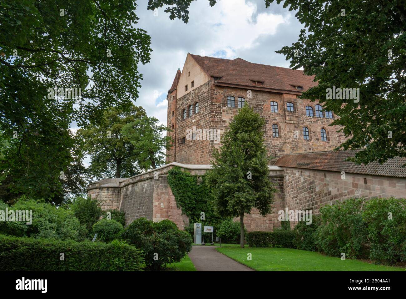 View of nuremberg from kaiserburg castle hi-res stock photography and ...