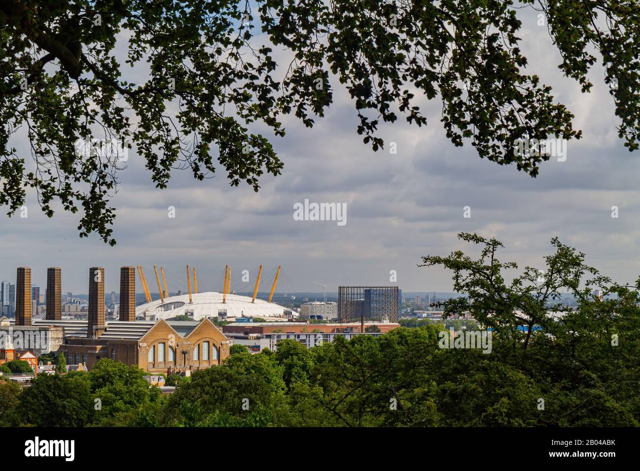 Exterior view of The O2 arena at London Stock Photo - Alamy