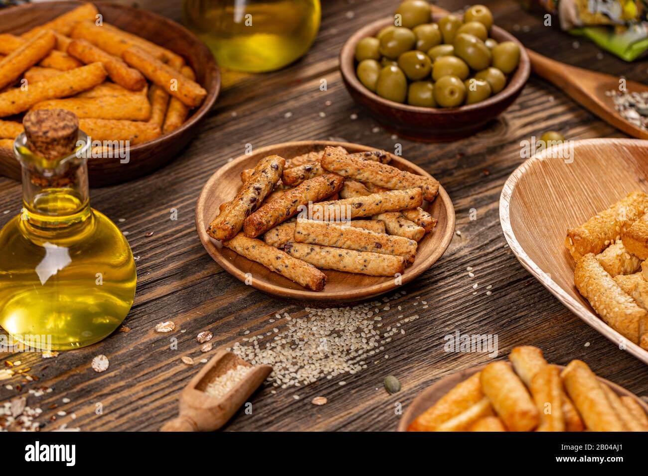 Crunchy bread sticks hi-res stock photography and images - Alamy