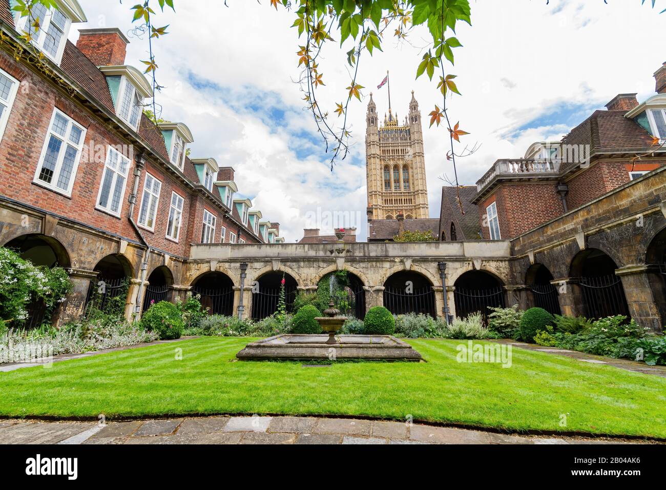 Old campus in Cambridge University at Cambrdige, United Kingdom Stock ...