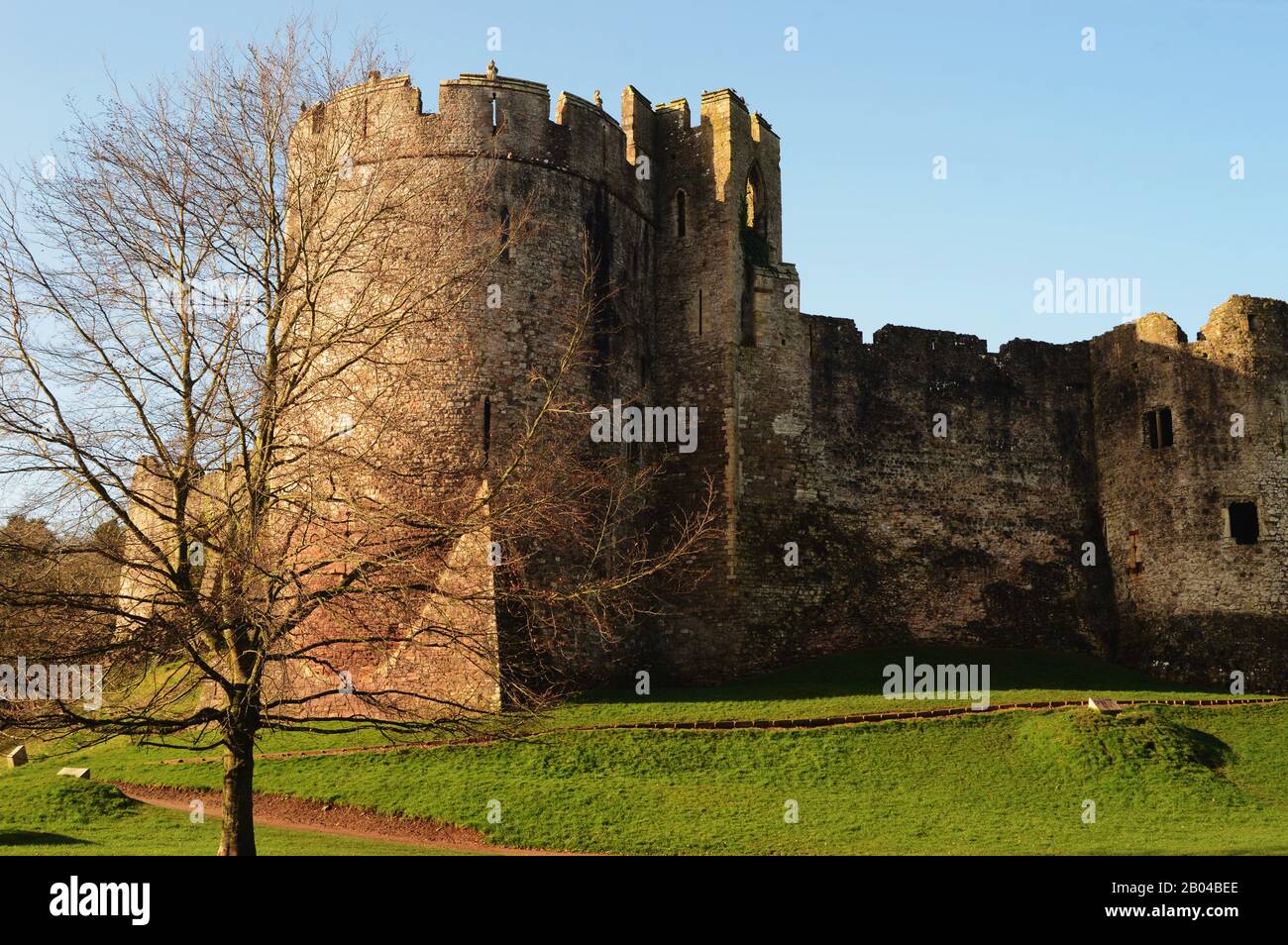 Chepstow Castle Marten’s Tower High Resolution Stock Photography and ...